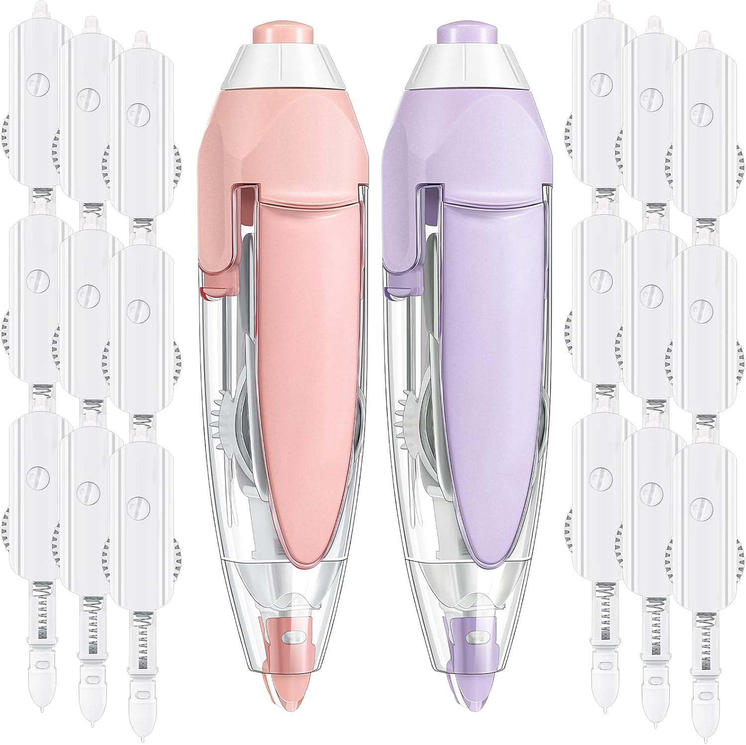 Amazon.com : 20 Pcs Refillable Retractable Correction Tape Set, 2 Mini ...