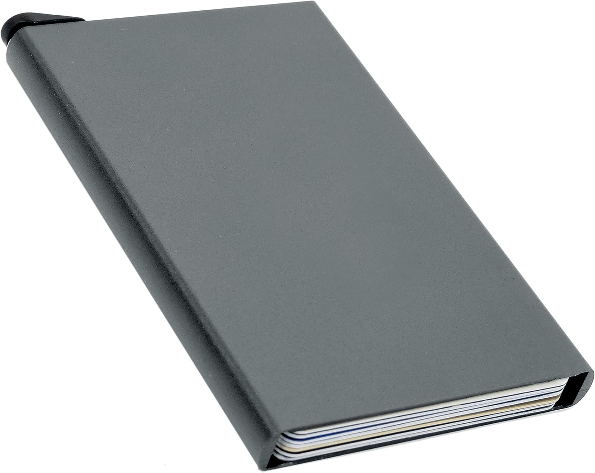 Stealodeal Black RFID Protected Aluminum pop Up Jacket Debit/Credit/ATM ...