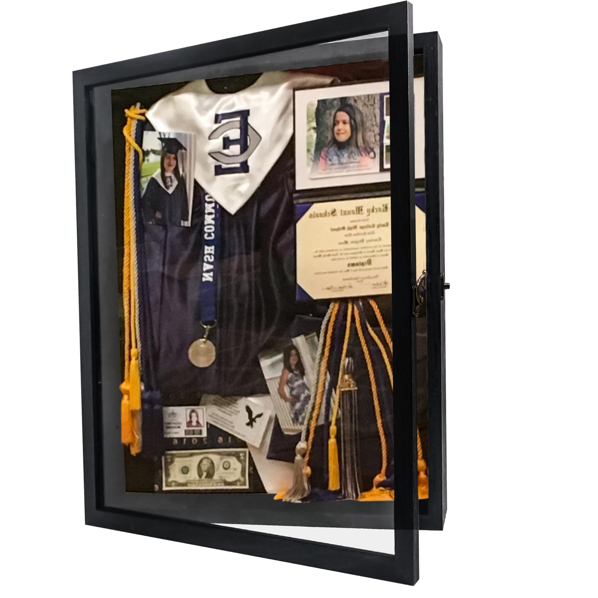 Amazon.com - Hodeframe Graduation Shadow Box Frame 13x16, Large ...