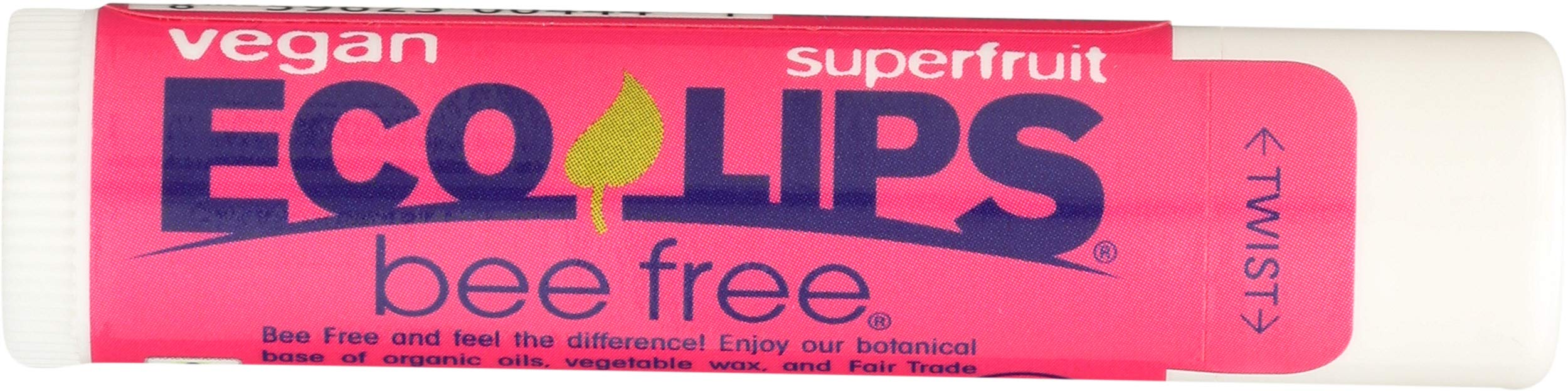 Amazon.com : ECO LIPS Bee Free Vegan Superfruit Lip Balm, 0.15 OZ ...