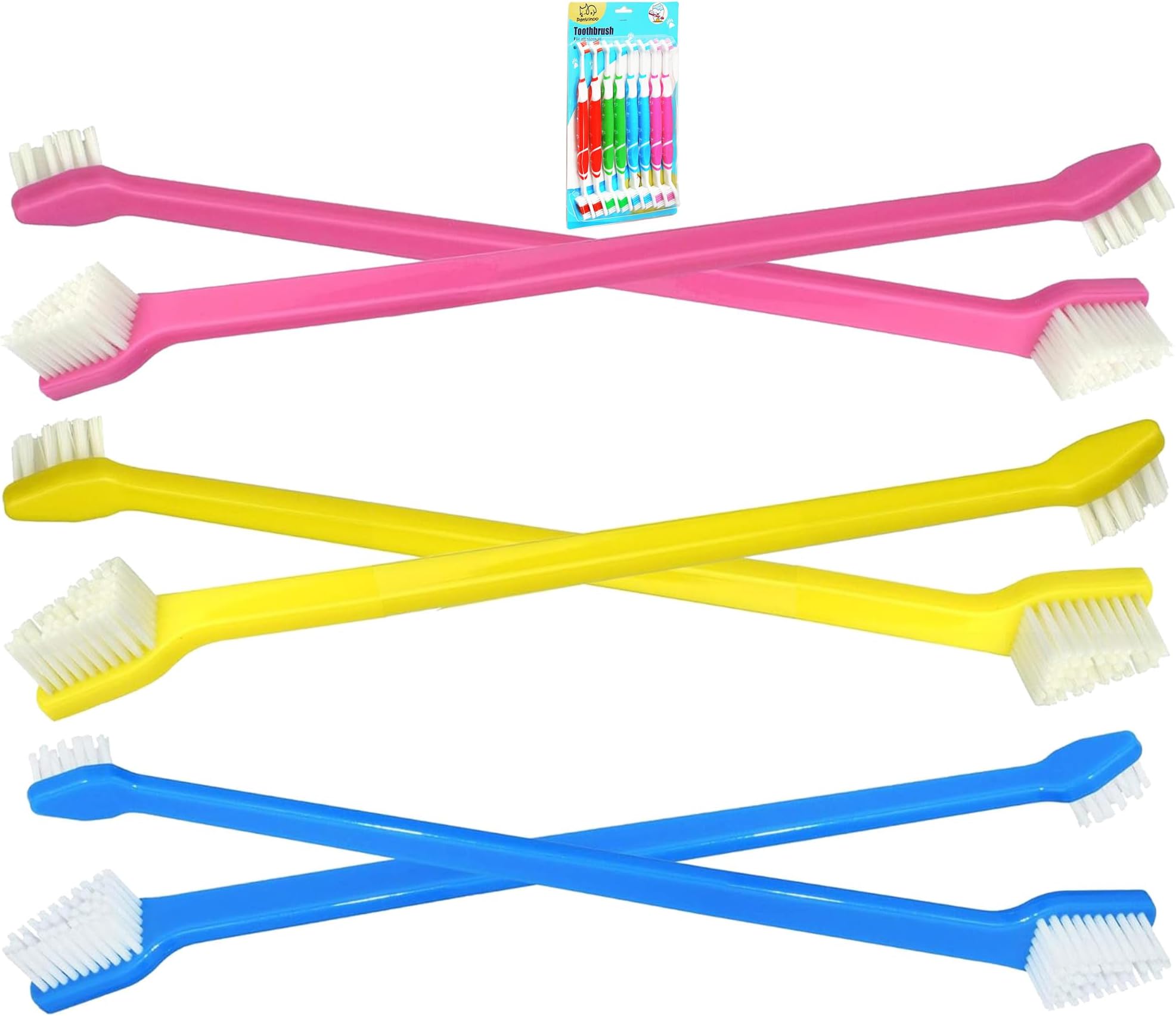 Amazon.com: PenVinoo Dog Toothbrush Cat Toothbrush Dog Soft Toothbrush ...