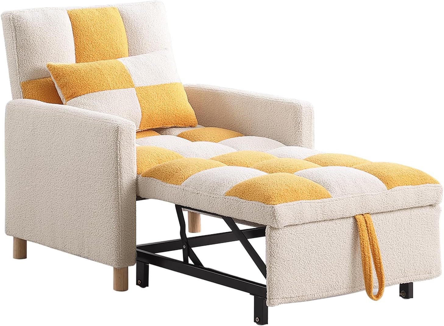 Amazon.com: Sleeper Chair Bed Multi-functional Convertible Chair ...