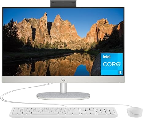 Amazon.com: HP 23.8 inch All-in-One Desktop PC, FHD Display, Intel Core ...