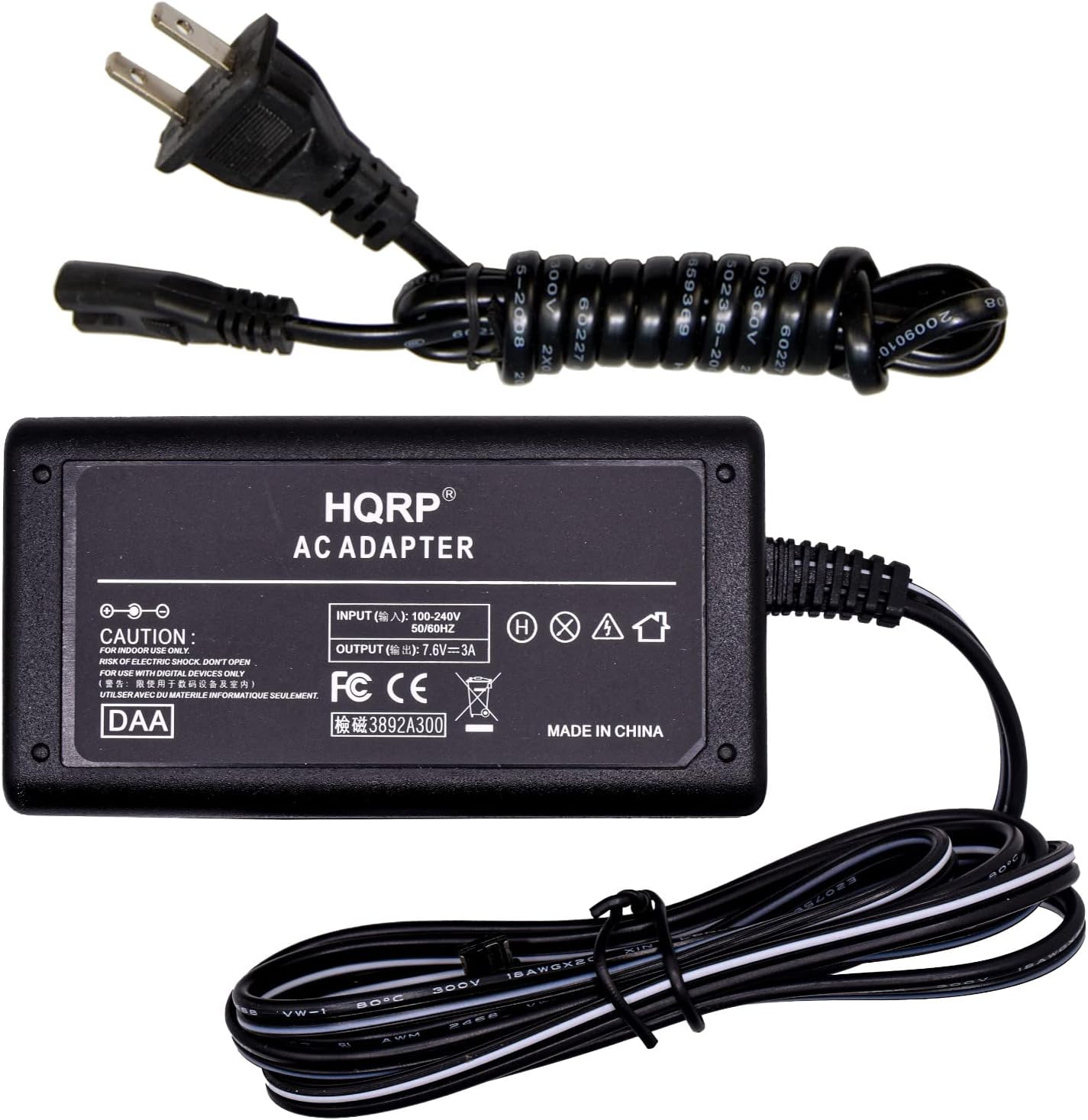 Amazon.com: HQRP AC Power Adapter Compatible with Sony NEX-VG10 ...