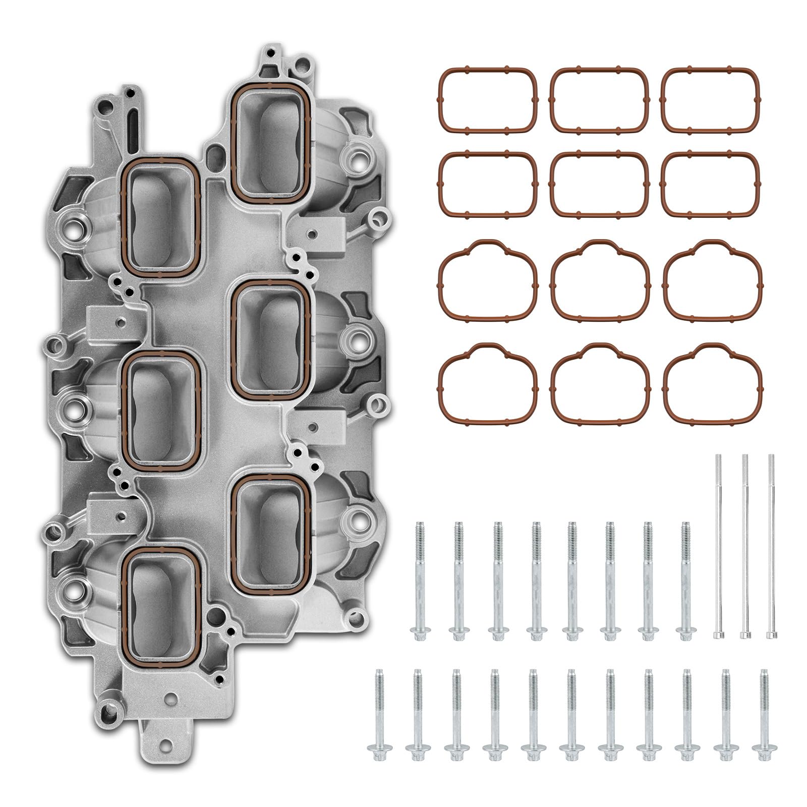Snapklik.com : TEMSONE Upgraded Full Aluminum Engine Lower Intake Manifold