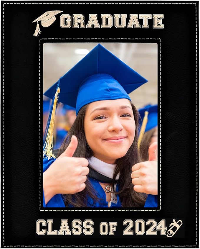Amazon.com - GIFT FOR GRADUATE - CLASS OF 2024 PICTURE FRAME – An ...