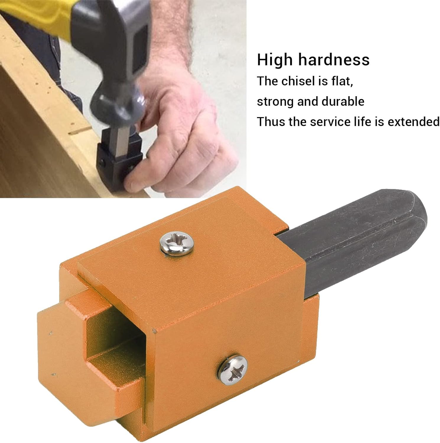 Buy Corner Chisel, Square Mortise Chisel Spring Loaded Wood Corner ...