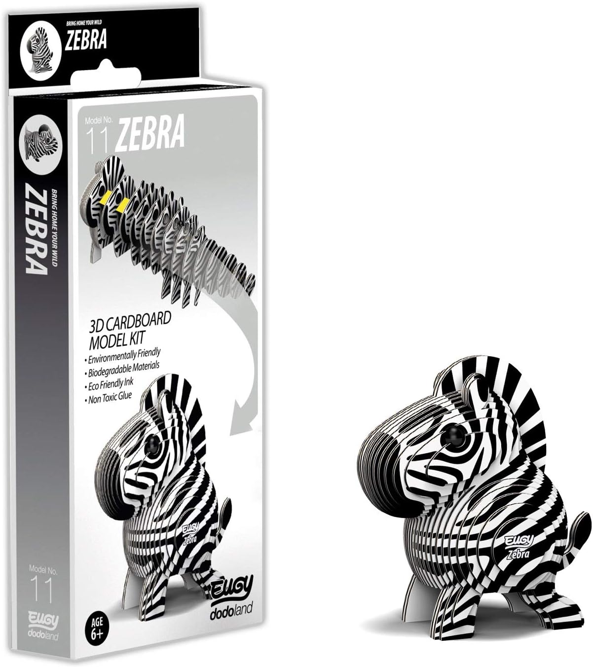EUGY 3D Zebra Model, Craft Kit : Amazon.co.uk: Toys & Games