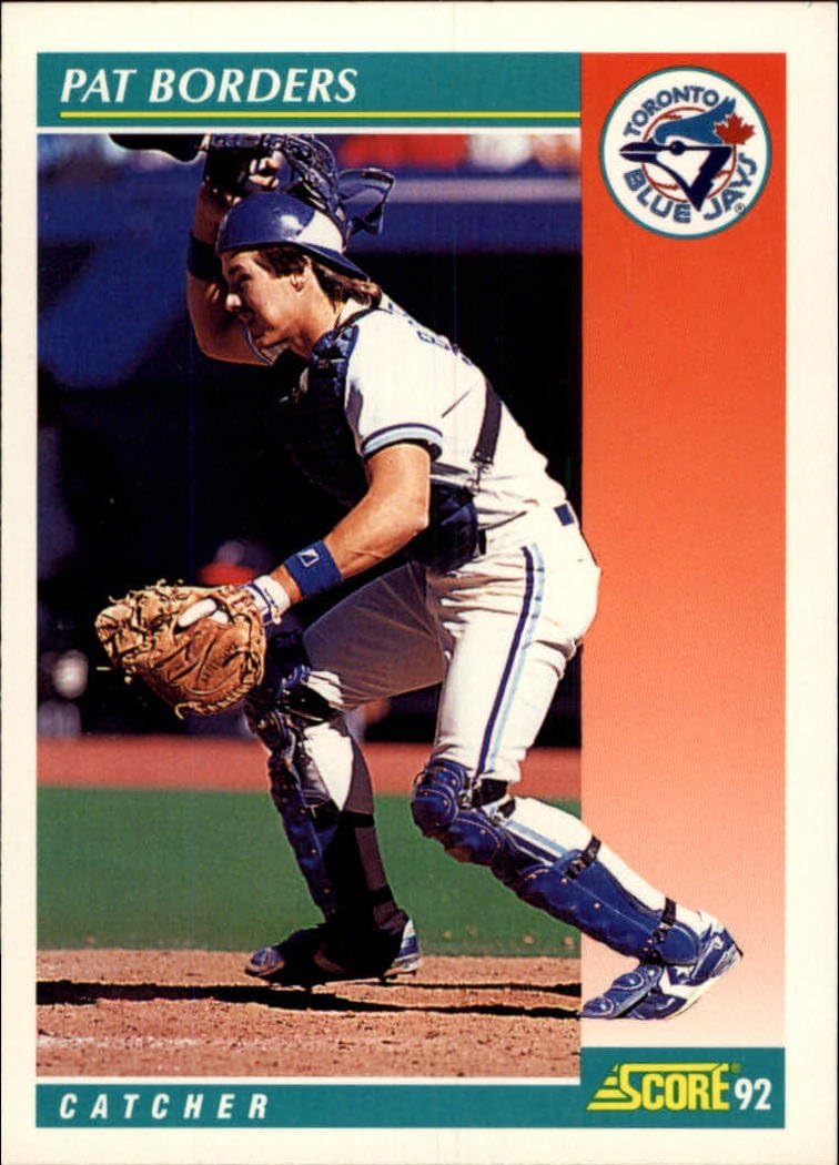 Amazon.com: 1992 Score Baseball Card #288 Pat Borders : Collectibles ...