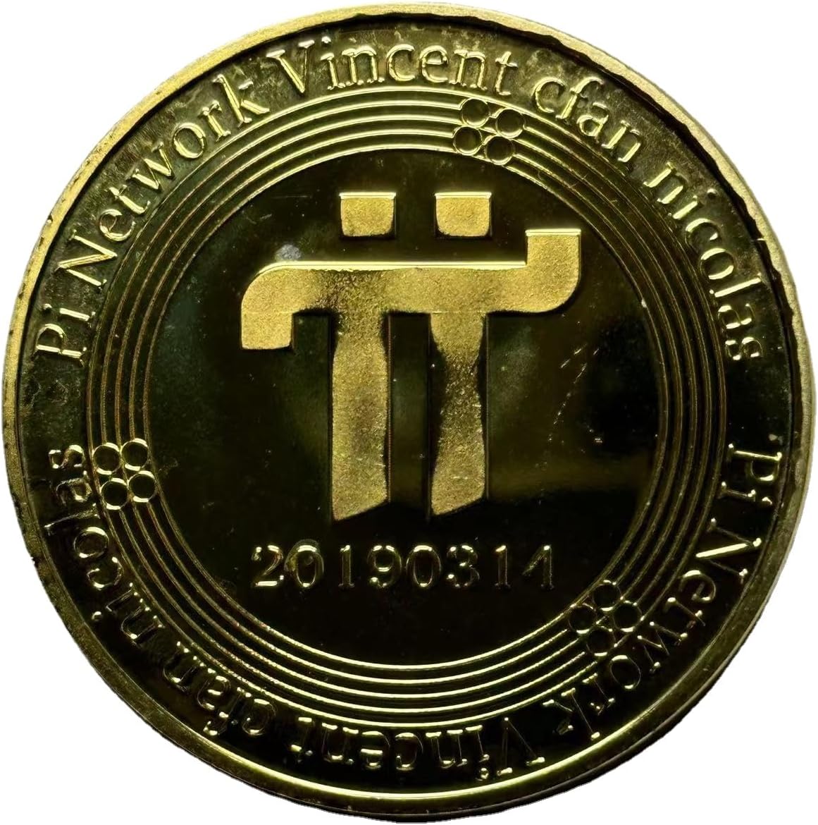 Amazon.com: Virtual Digital Pi Coin PI Network Challenge Coin Game Coin ...