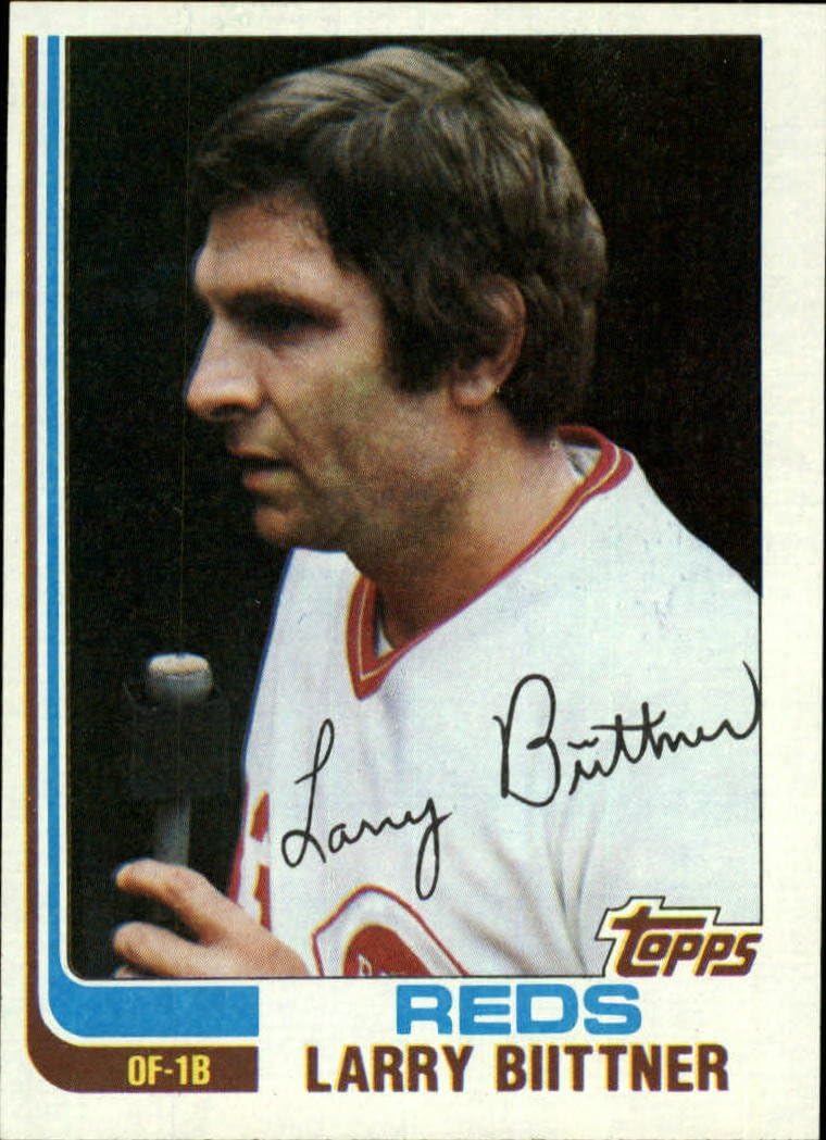 Amazon.com: 1982 Topps Baseball Card #159 Larry Biittner : Collectibles ...