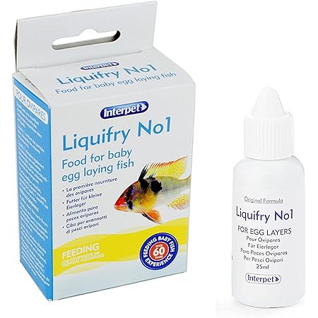 Interpet Liquifry No. 1 - Safe Nutrition for Baby Egg Laying Fish Fry ...