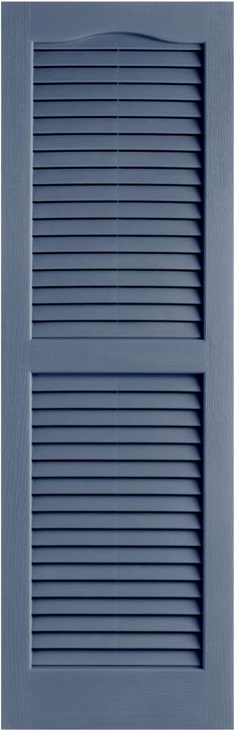 Amazon.com: Alpha VNB1543BUOL Open Louver, 2 Pack, 14" x 43", Blue ...
