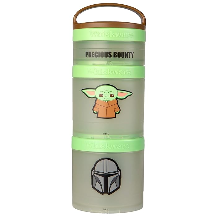 Buy Whiskware Star Wars Snack Containers for Toddlers and Kids, 3 ...