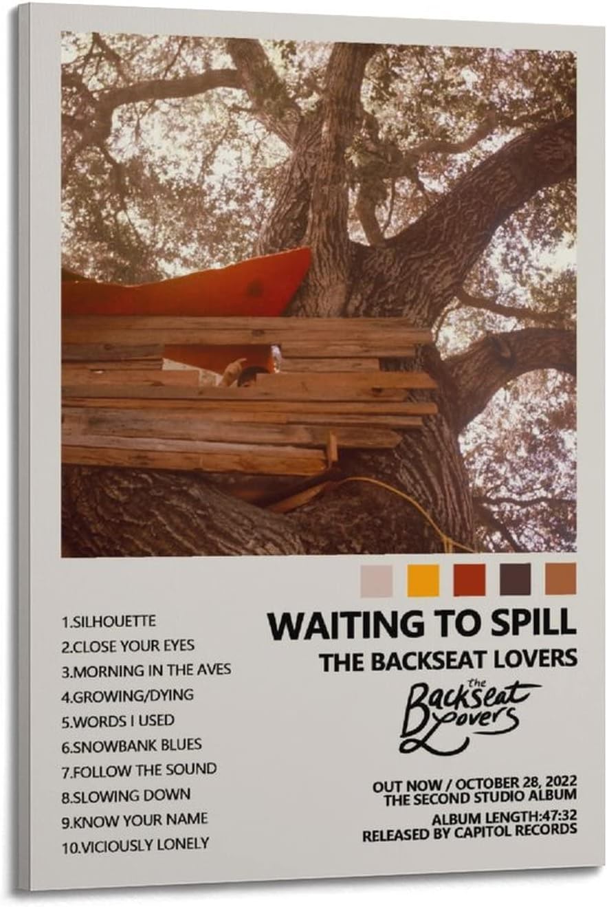 Amazon.com: The Backseat Lovers Waiting to Spill Album Poster for ...