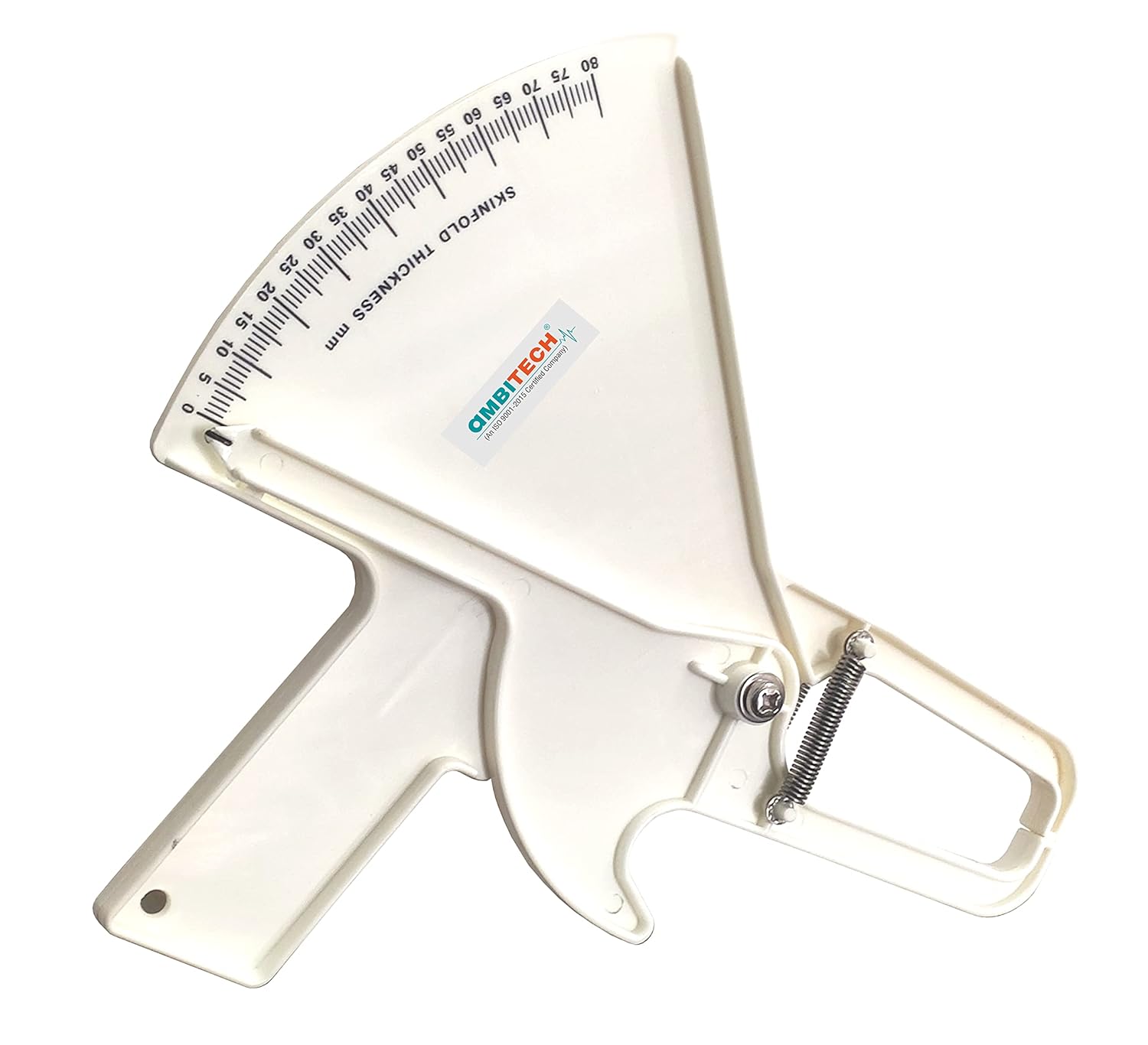 AmbiTech Body Skin Caliper - Handheld BMI Measuring Tool Measures Fat ...