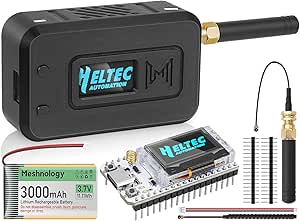 Amazon.com: 1 Set ESP32 LoRa V3 Module Board with 915 MHz Antenna + 3000mAh Battery + Protect ...