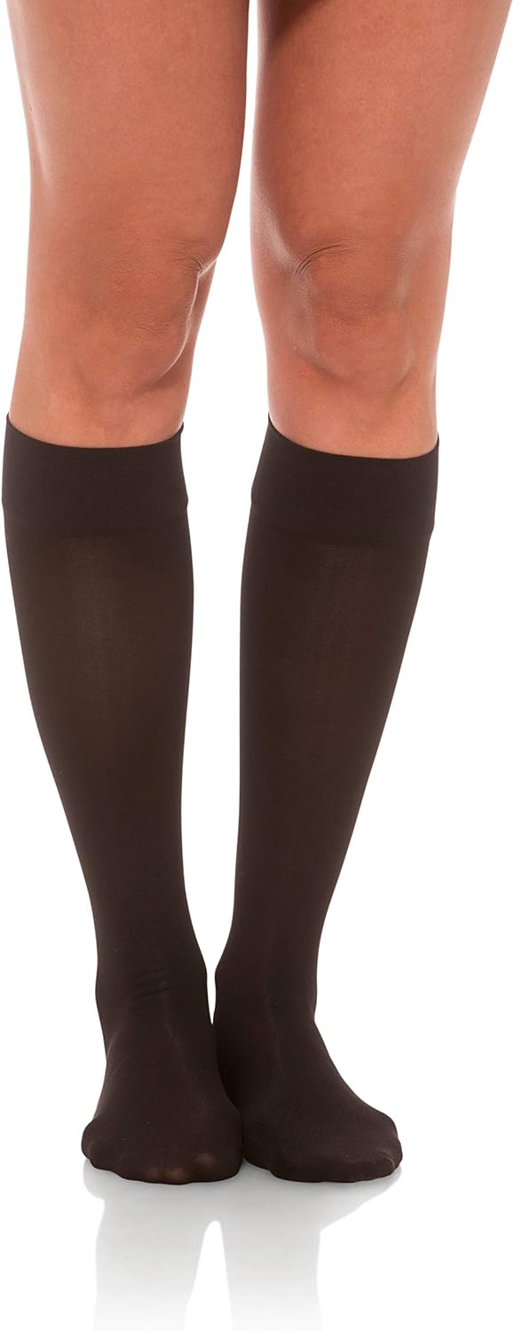 Amazon.com: Jomi Compression Knee High Collection, 15-20mmHg Sheer ...