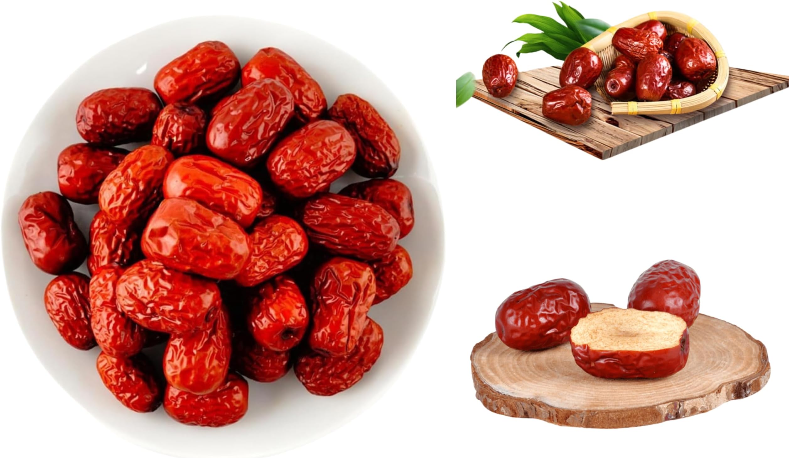 Amazon.com: Yeahgoshopping 1 lbs Premium Dried Red Dates (Jujubes ...