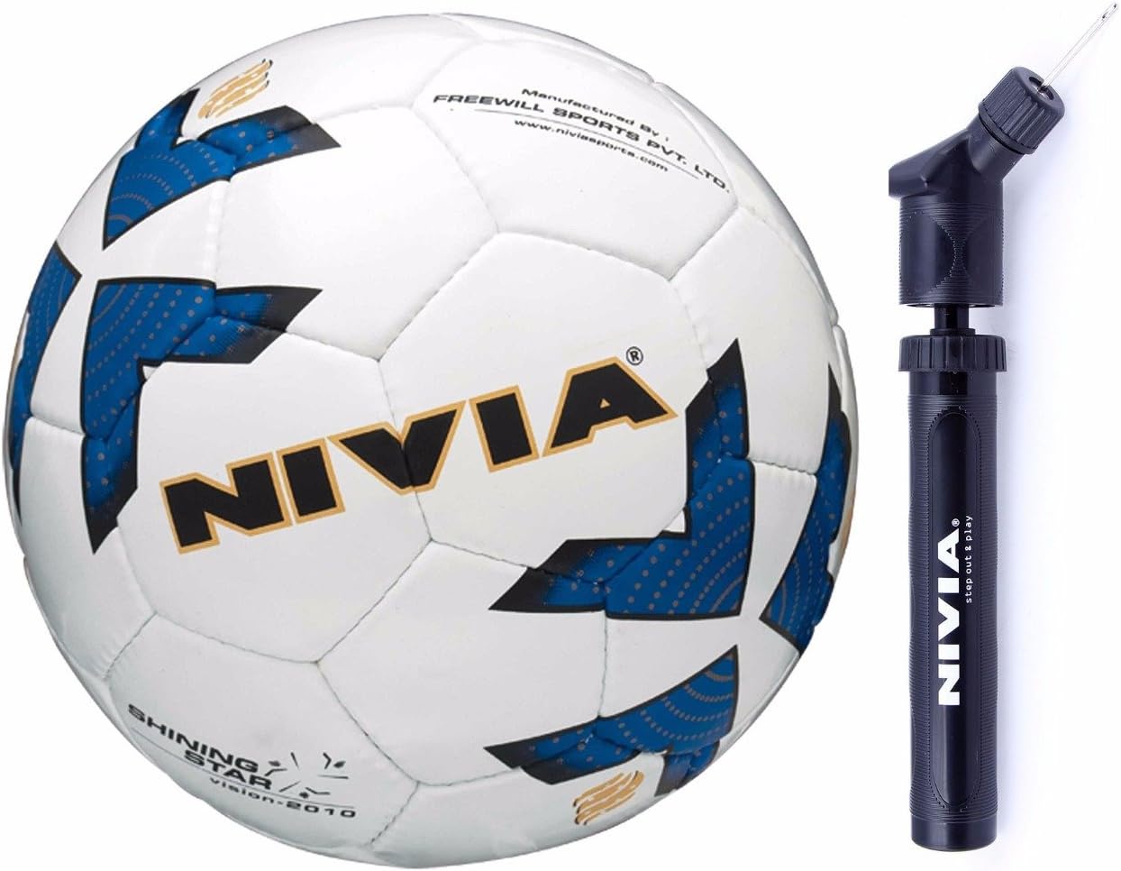 Buy Nivia latex Shining Star Football Combo (Nivia Shining Star ...