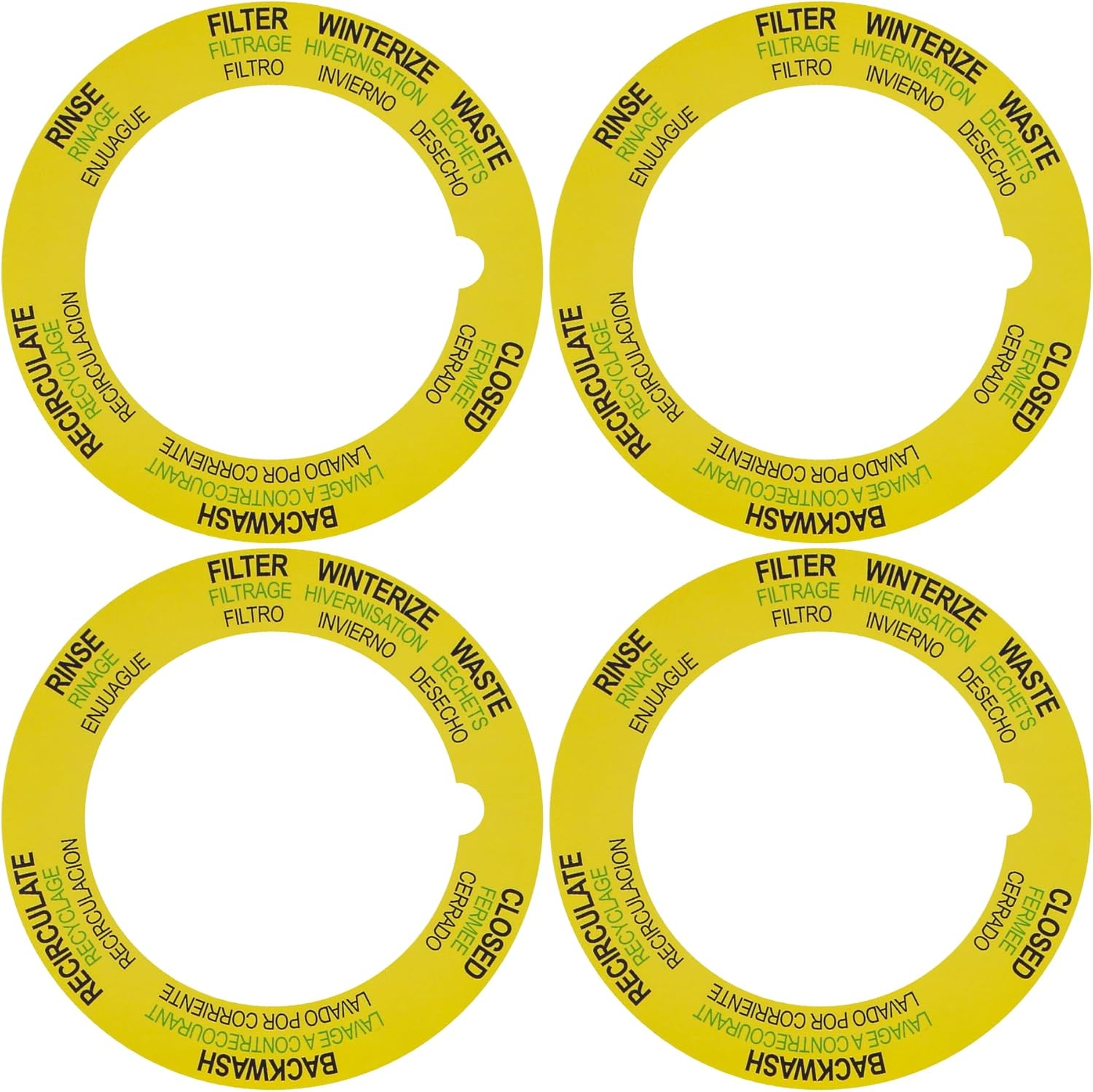 Amazon.com: EAORBD 272599 Pool Sand Filter Valve Label for Pentair ...
