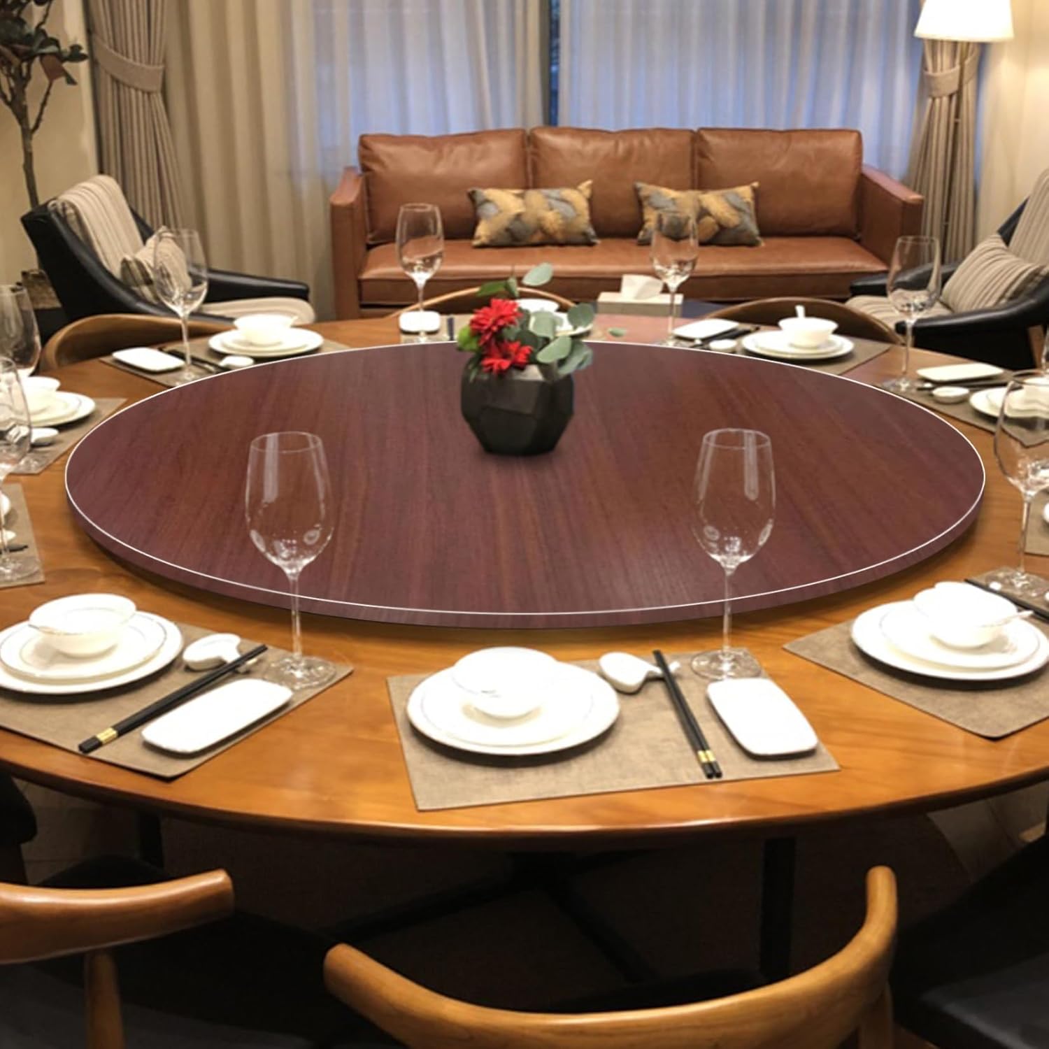 Amazon.com - ESOYAWE Lazy Susan Turntable Tabletop Organizer Rotating ...