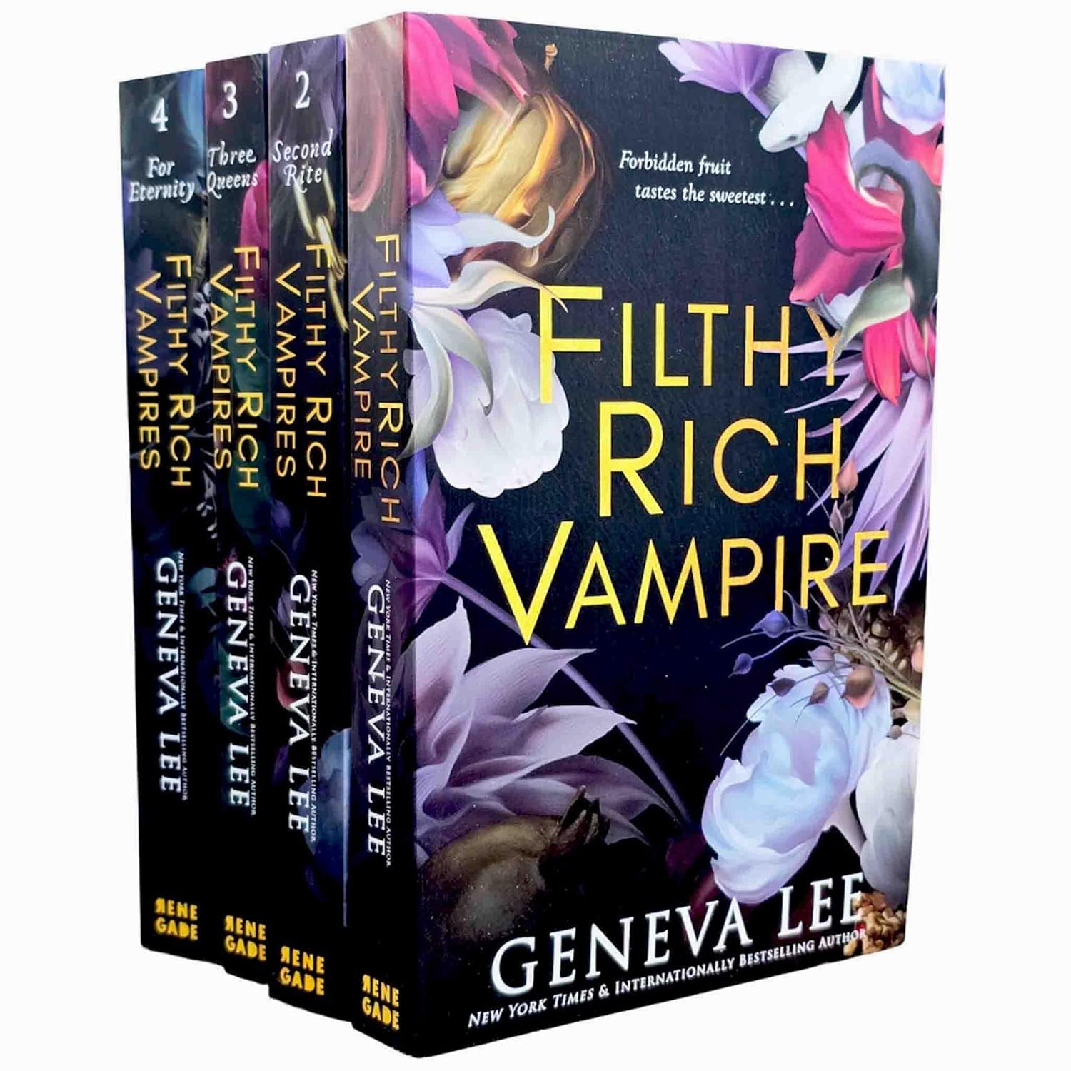 Filthy Rich Vampires Series By Geneva Lee 4 Books Collection Set ...