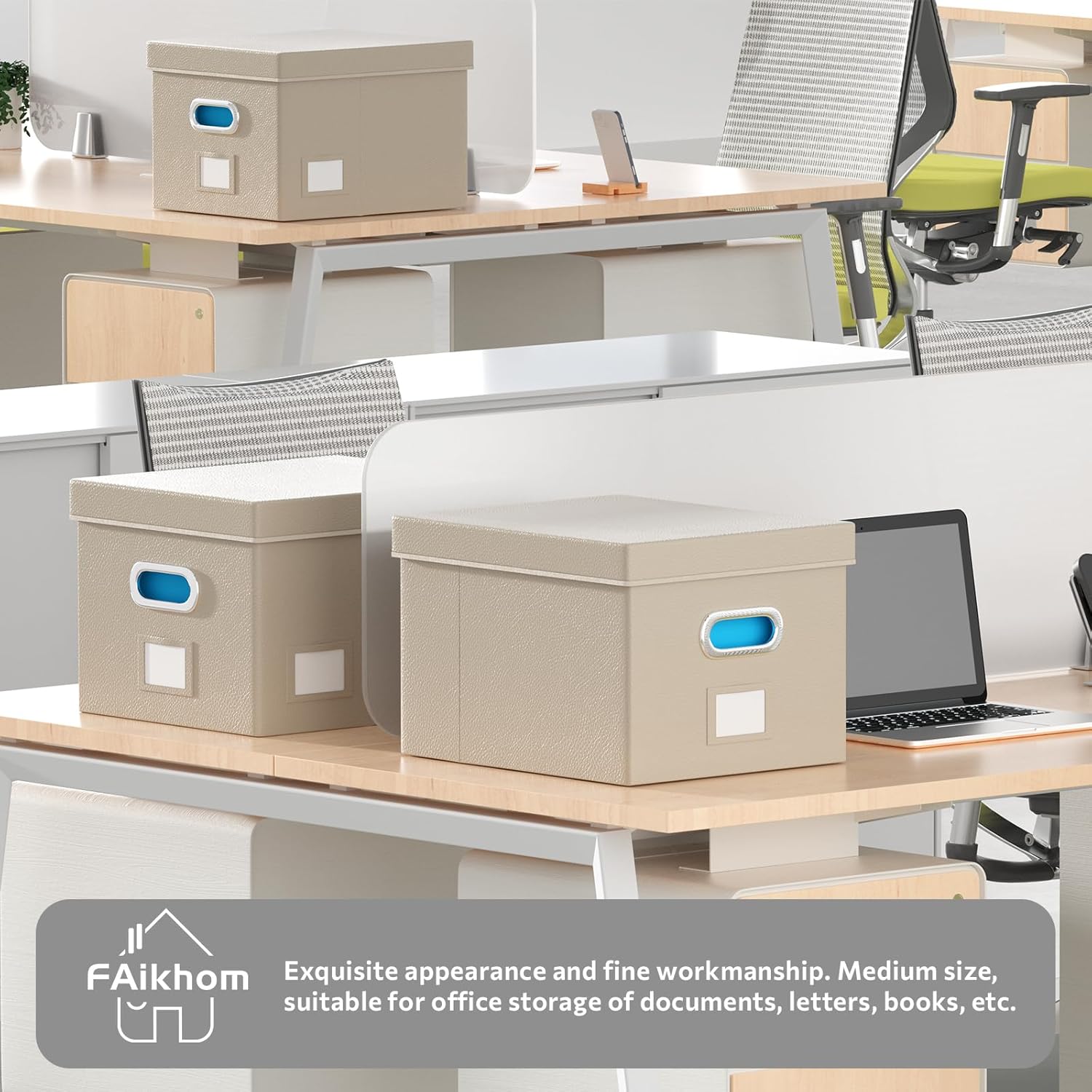 Caja organizadora de archivos, cajas de archivos colgantes con tapas ...