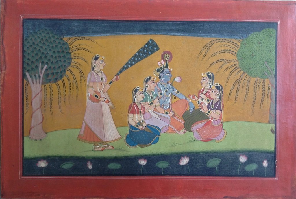 Oriental Gempalace Exclusive Traditional & Vintage Basoli Painting with ...