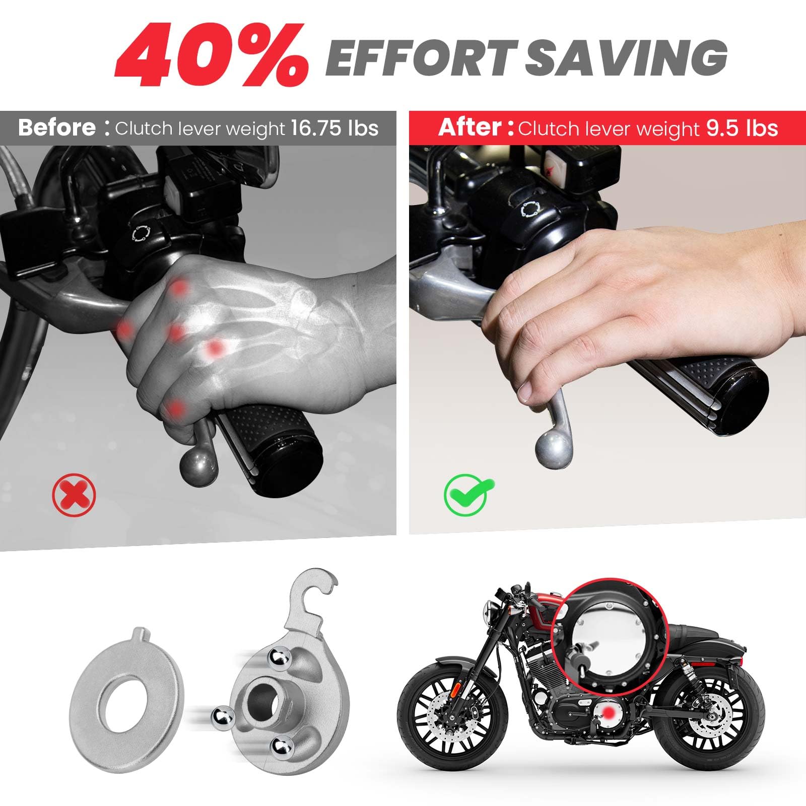 Clutch Control Motorcycle