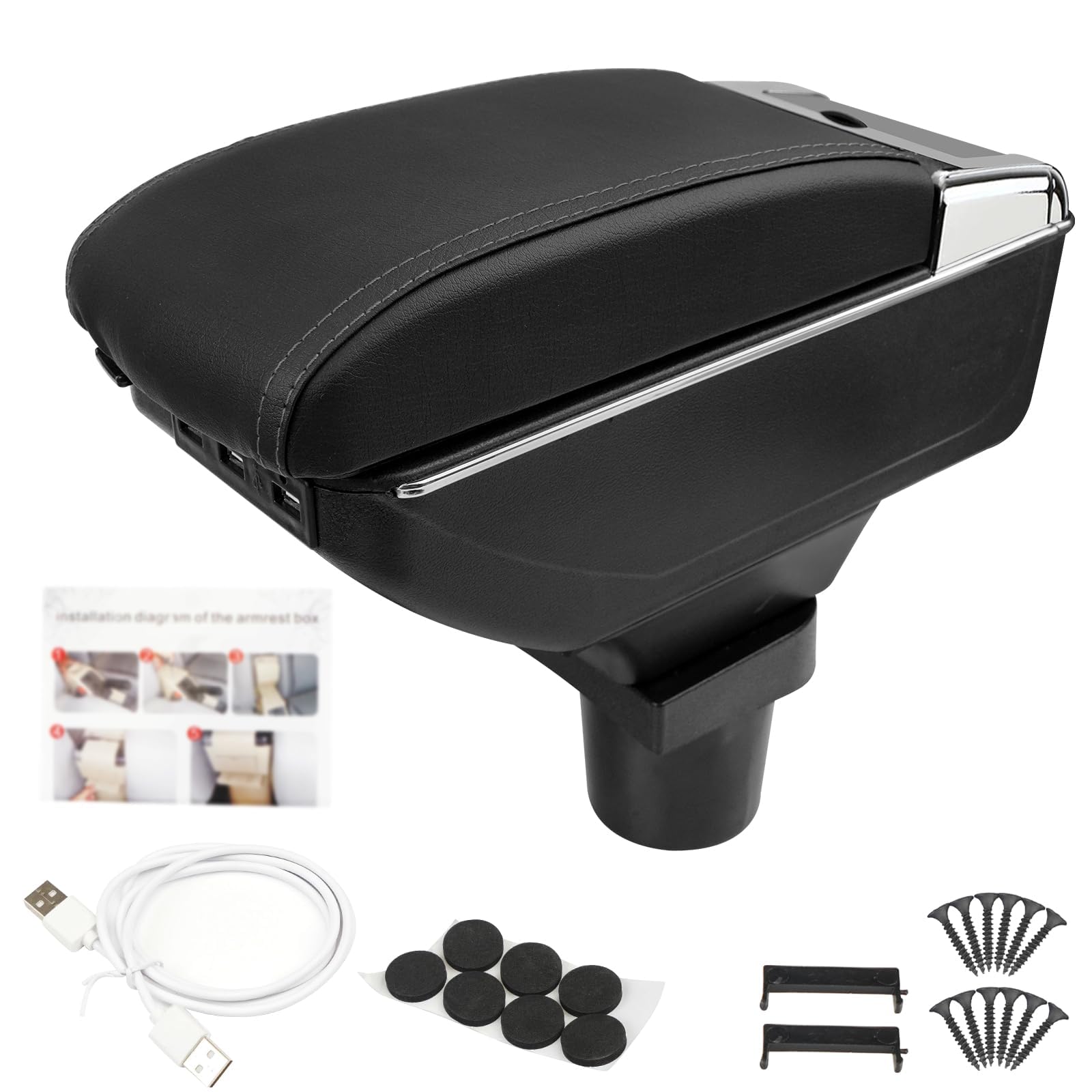 Amazon.com: GSTP Center Console Armrest Compatible with Mini Cooper ...