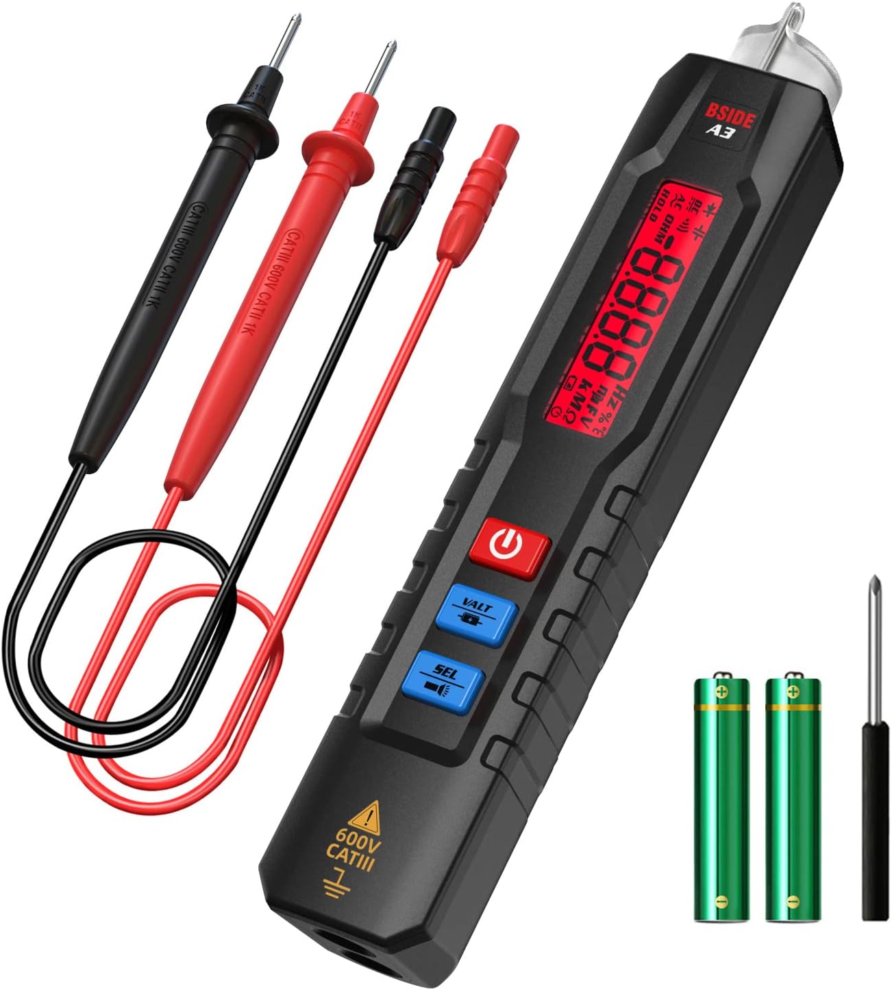 BSIDE Voltage Tester Non Contact Voltage Detector Electrical Circuit ...