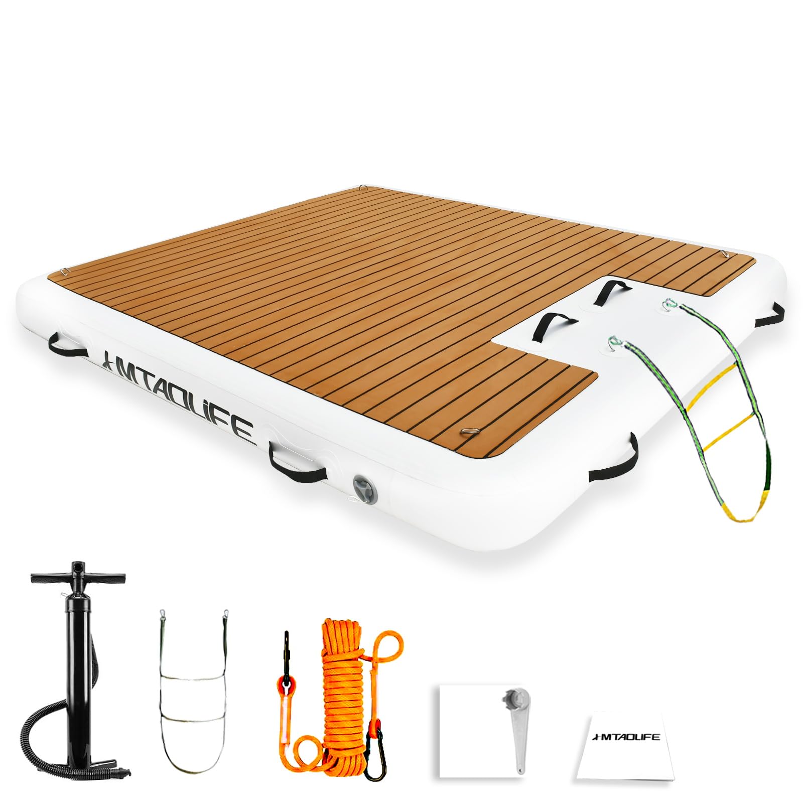 Snapklik.com : Hmtaolife Inflatable Floating Dock