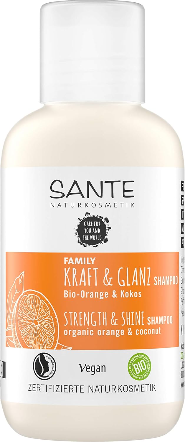 SANTE Naturkosmetik Small Size Strength & Shine Shampoo Organic Orange ...