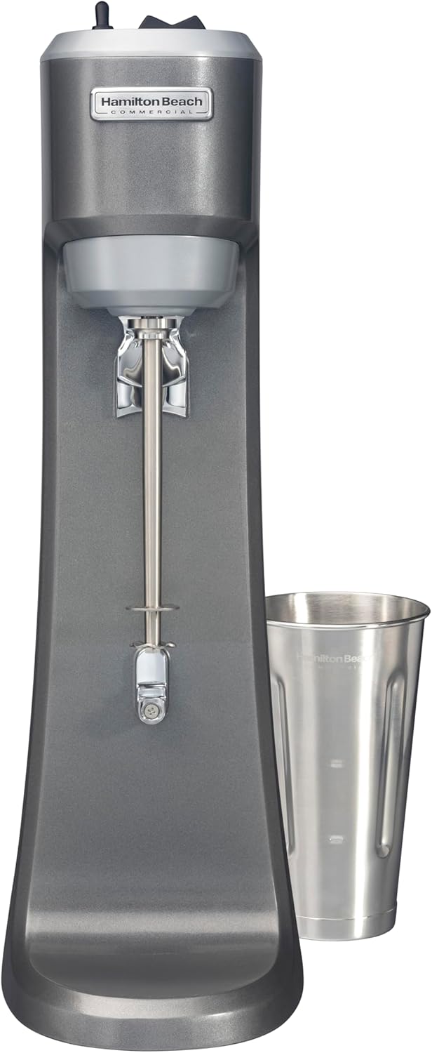 Hamilton Beach Commercial HMD200R Single-Spindle Drink Mixer, 3 Speed ...