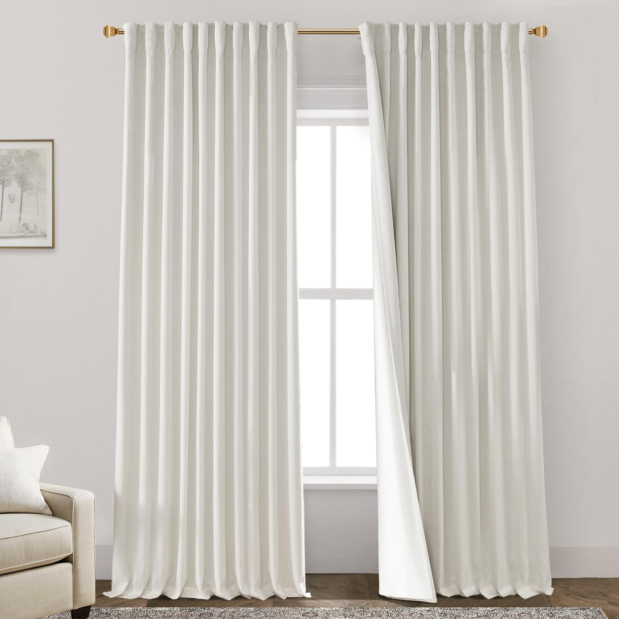 Amazon.com: PANELSBURG Boho Curtains 2 Panels,Blackout Curtains for ...