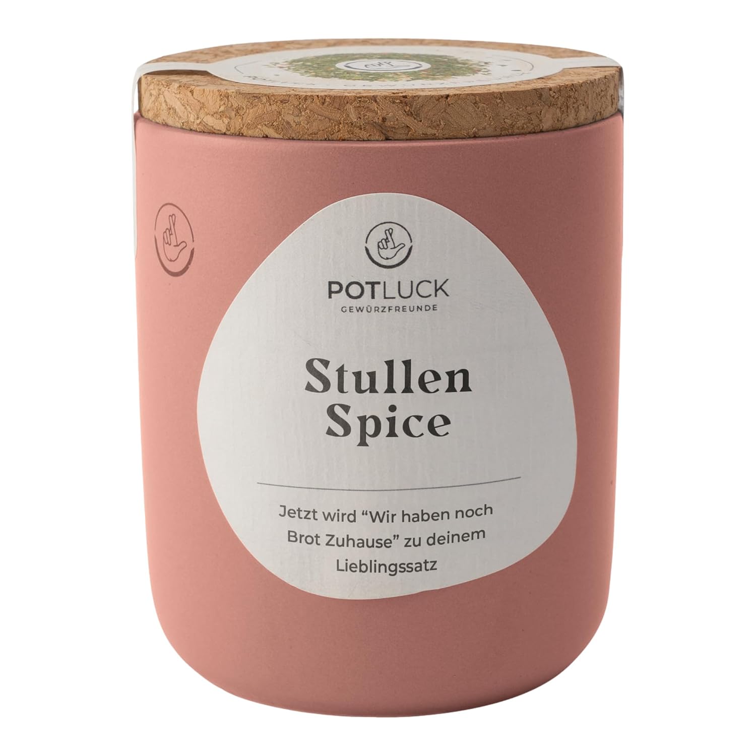 POTLUCK | Stullen Spice | Gewürzmischung im Keramiktopf | 60 g | Vegan ...