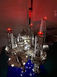 Amazon.com: Wood Trick Offshore Rig Platform Wooden 3D Puzzles for ...