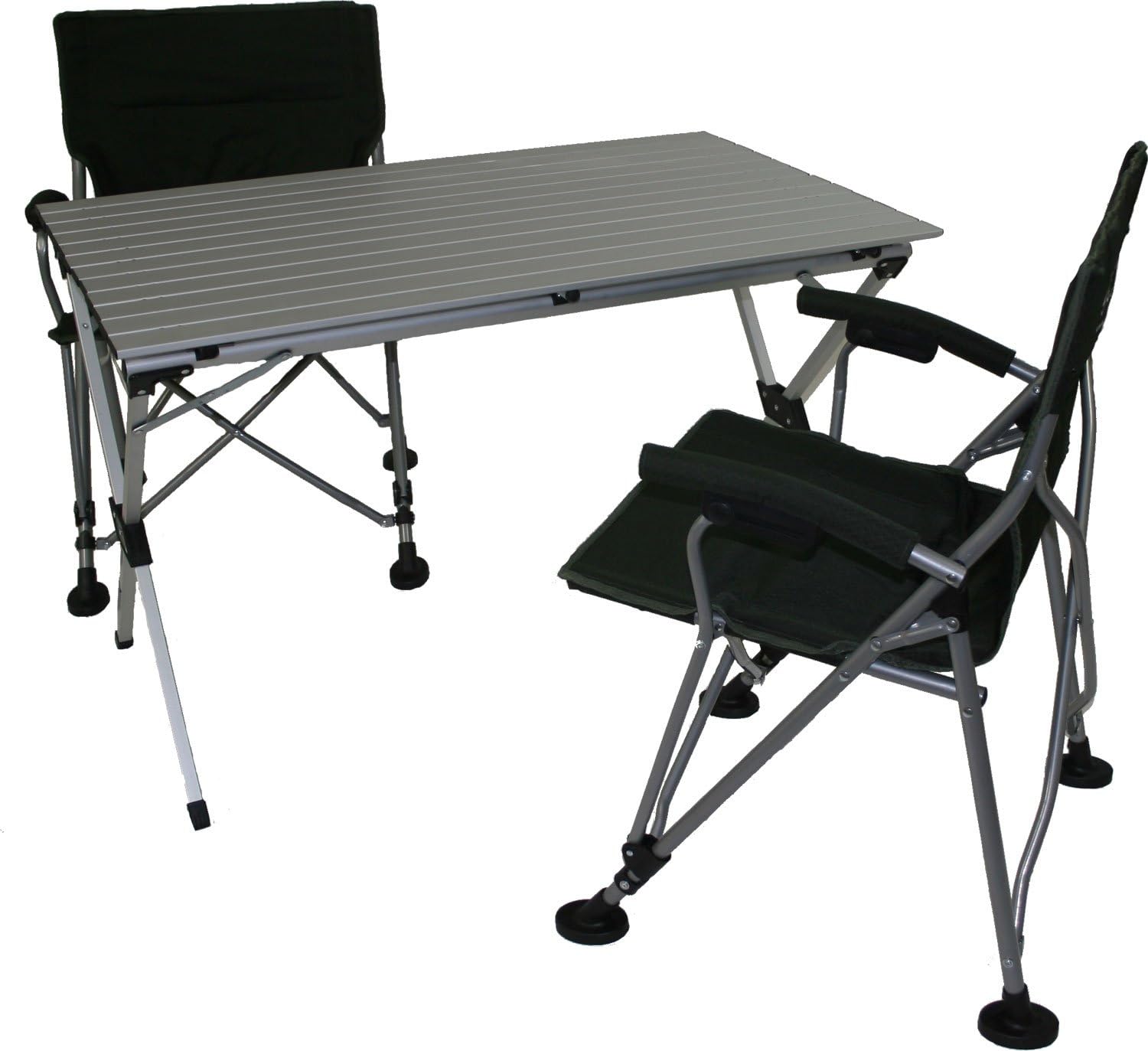 Amazon.com : Table in a Bag PT0243B Portable Aluminum Patio Table and ...