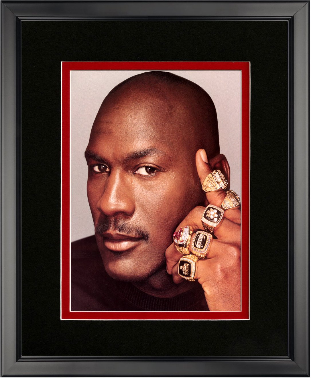 Michael Jordan 16 X 20 Framed Double Matted Photo By Legends Never michael-jordan-16-x-20-framed-double-matted-photo-by-legends-never