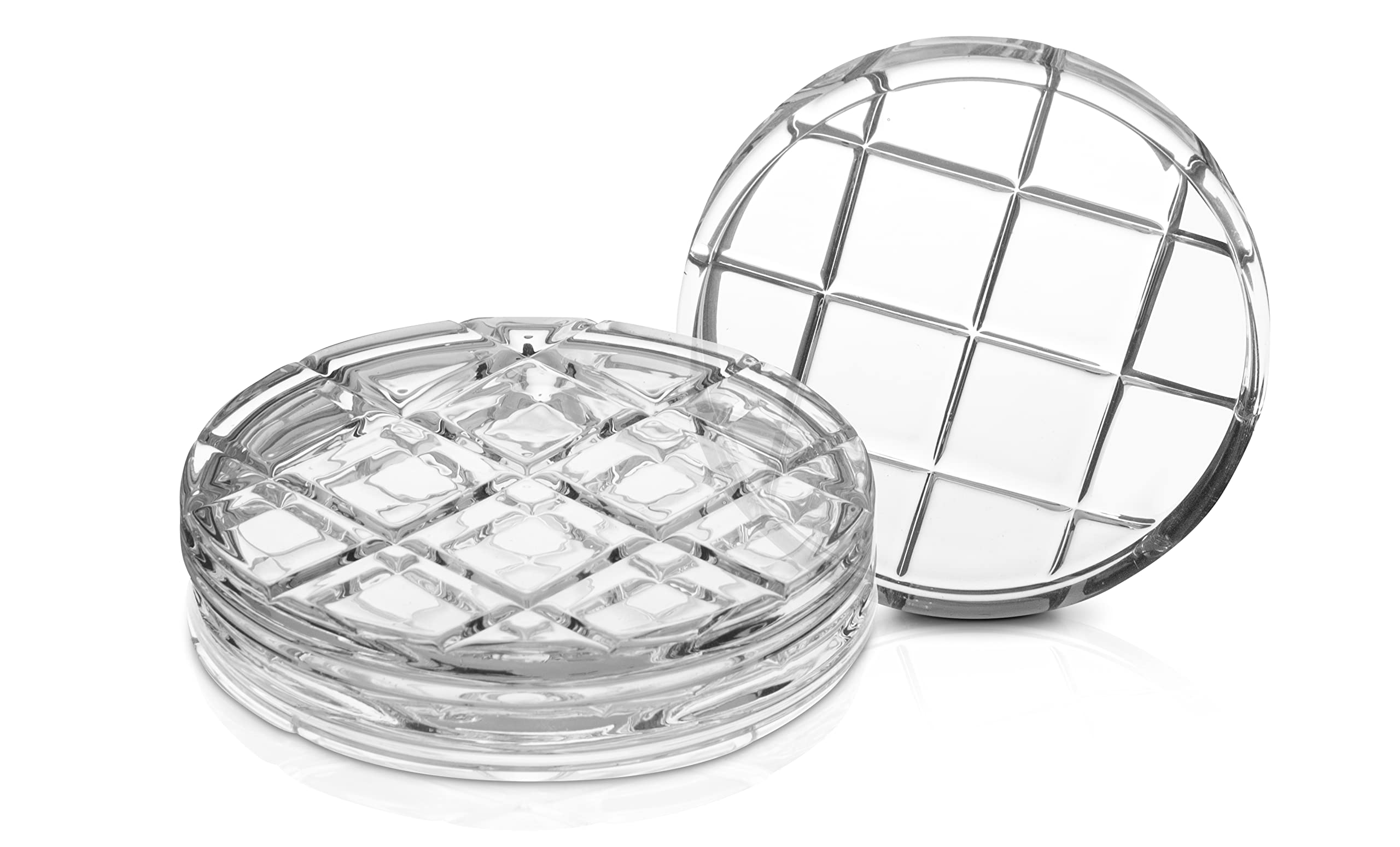 Amazon.com: Eternal Living Crystal Coaster Modern Design | Absorbent ...