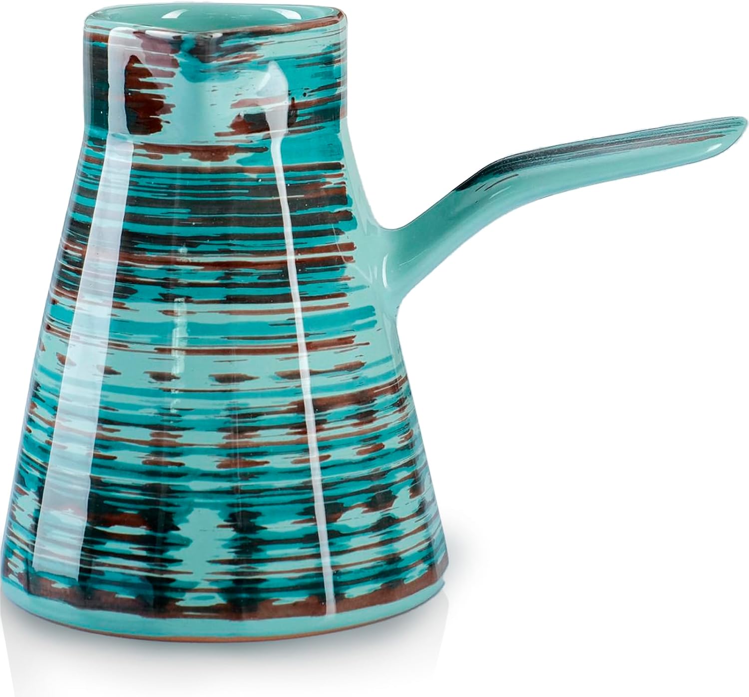 Amazon.com | WGP Ceramic Cezve Ibrik Turkish Coffee Pot Maker Art ...