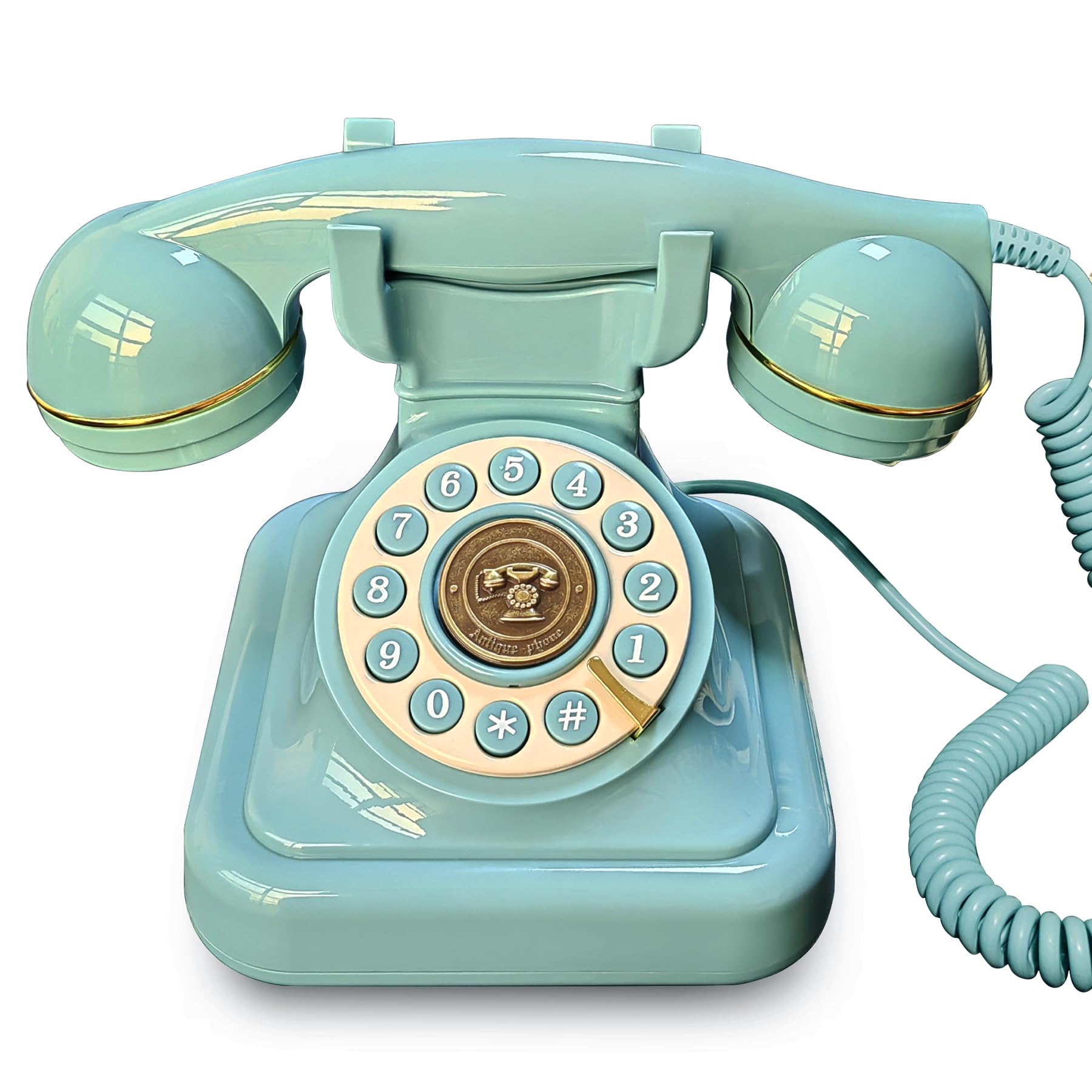 Amazon.com : FiayaCom Vintage Landline Phone, Classic Exterior Design ...