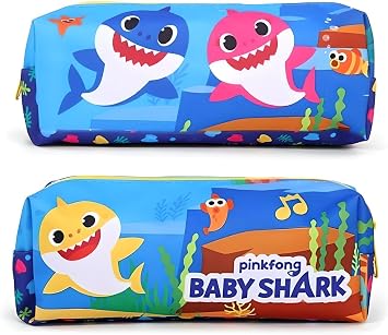 TDL Baby Shark Small Pencil Case : Amazon.co.uk: Stationery & Office ...