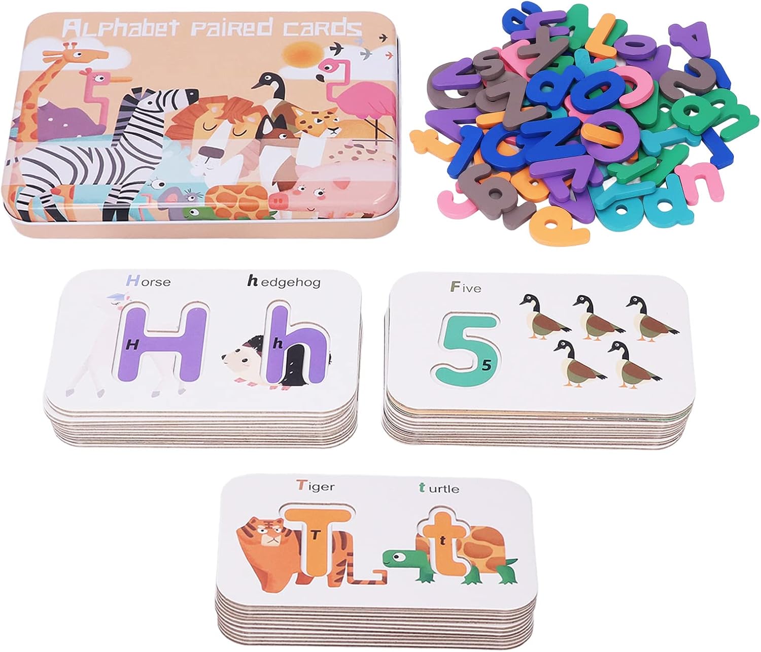 Juego de Tarjetas de Alfabetos, Aprendizaje de Tarjetas de Alfabetos de ...