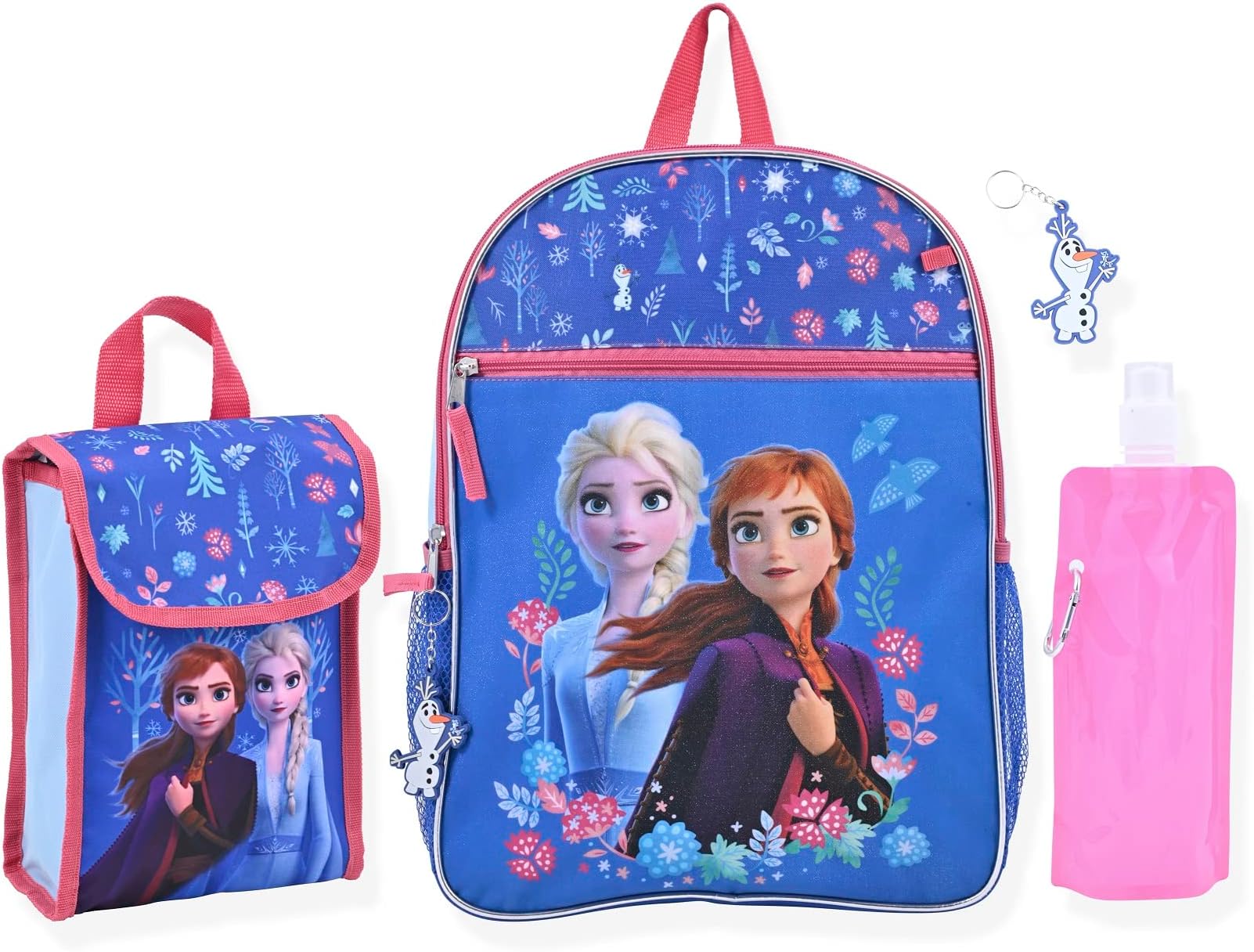 Amazon.com: Disney Frozen Mini Backpack and Lunch Box Bundle with ...