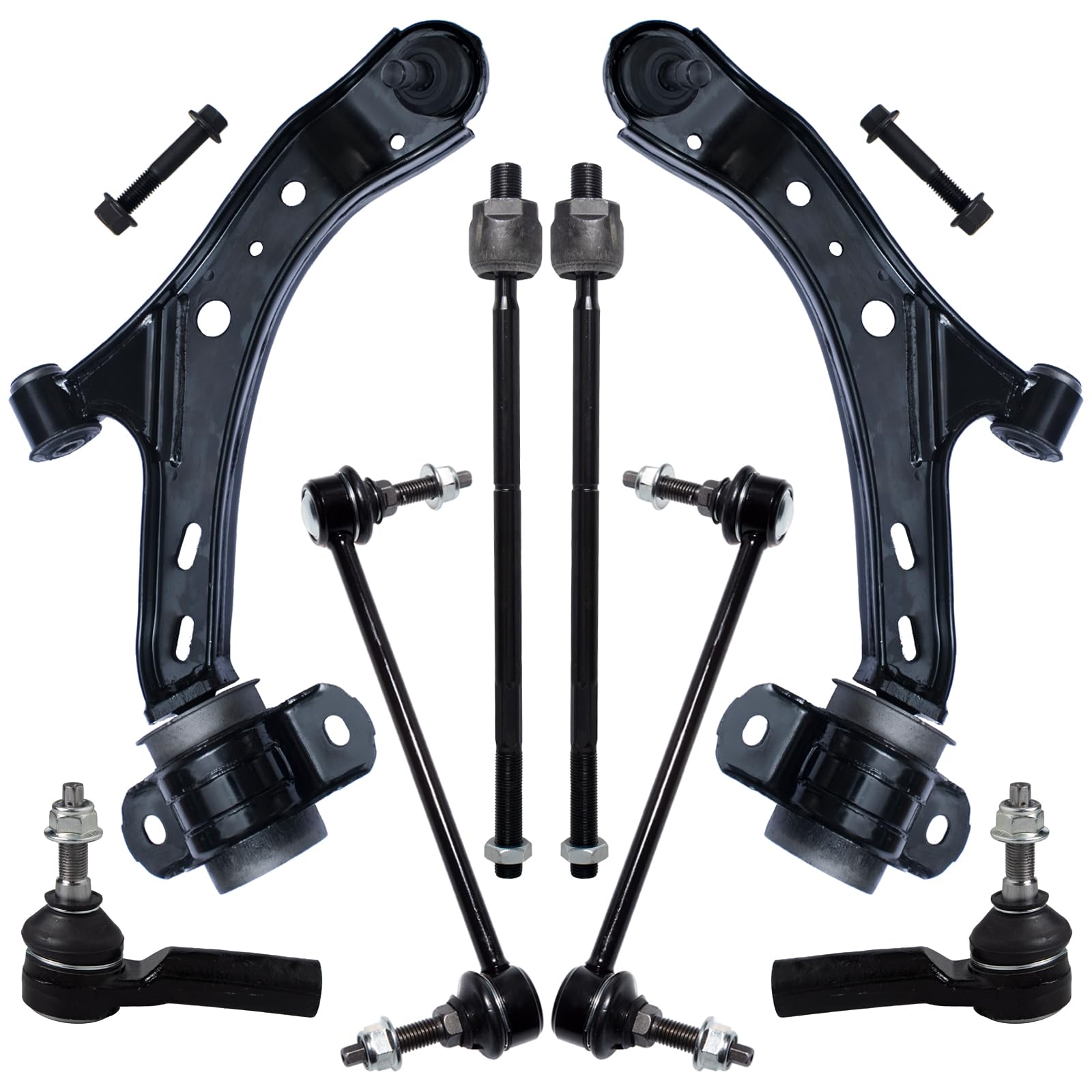 Amazon.com: AUQDD 8Pcs Front End Kit Fit For 2005-2010 Fo-rd Mustang ...