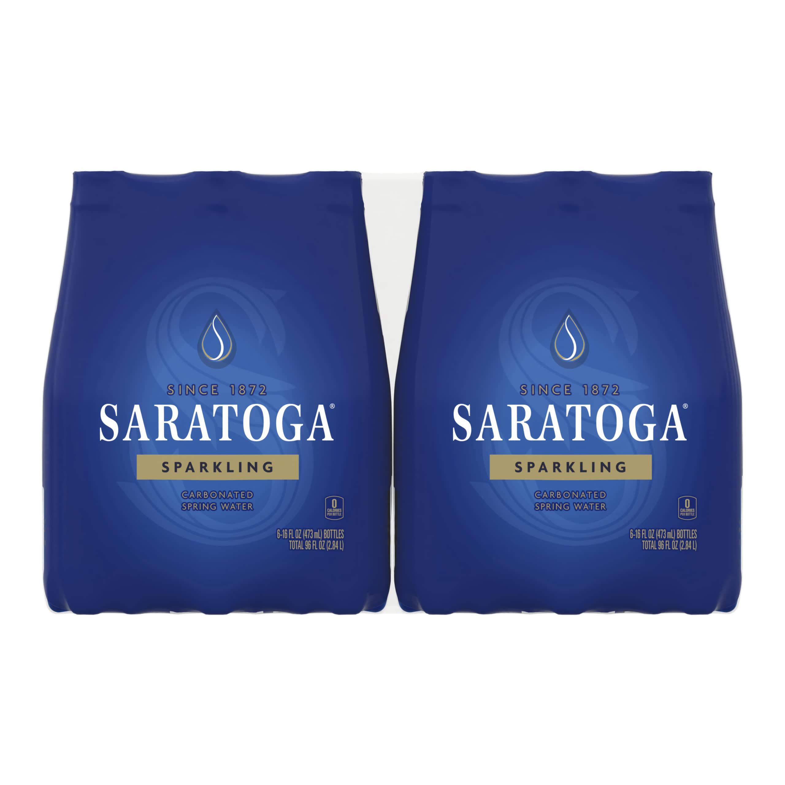 Snapklik.com : Saratoga Sparkling Spring Water Bottle PET