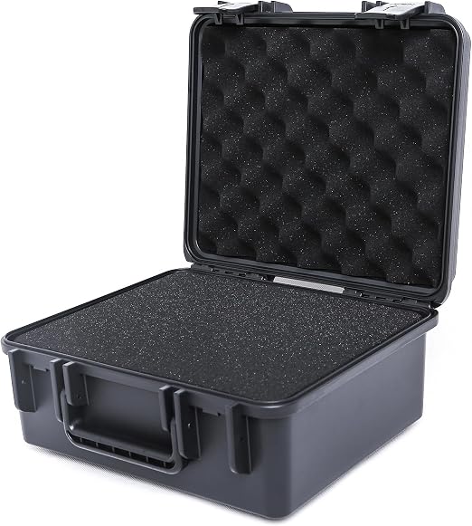 Amazon.com : AxiGear 12in Hard Shell Case with DIY Customizable Foam ...