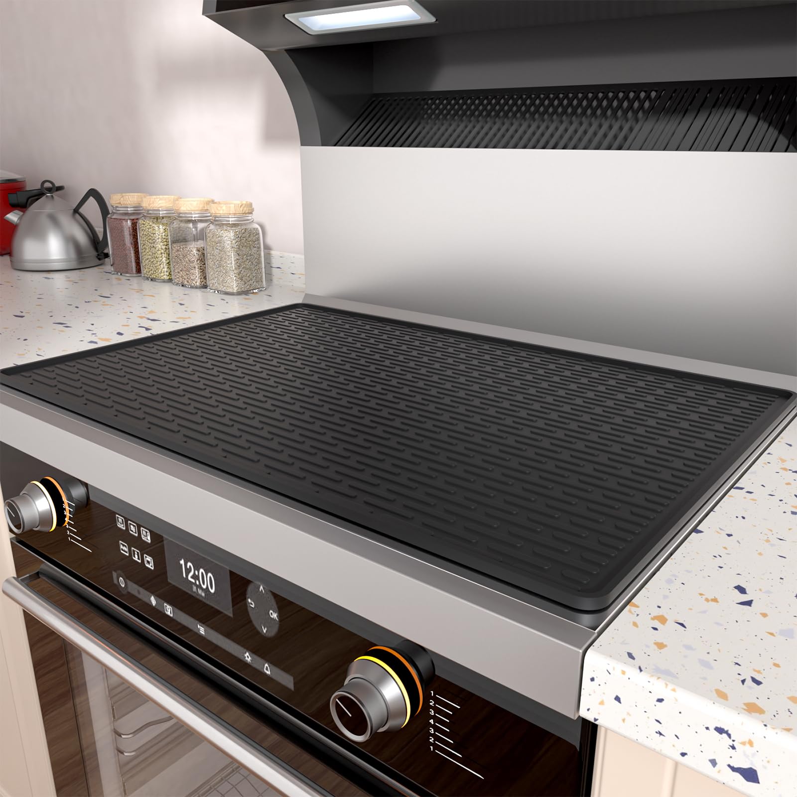 Amazon.com: Nyoria Stove Top Cover Silicone - Electric Stovetop ...